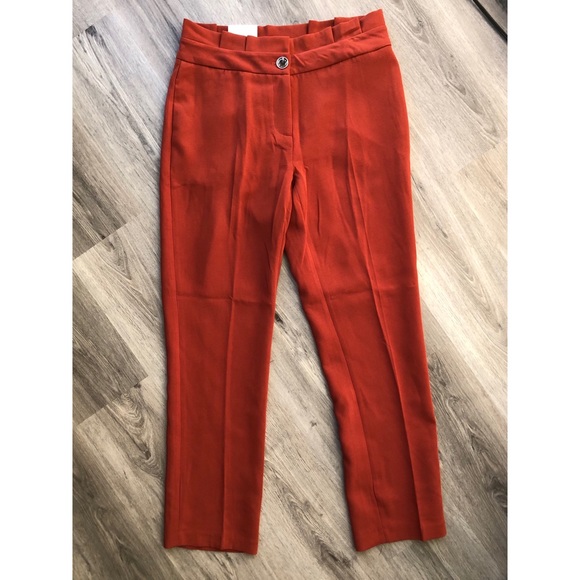 Andrew Marc | Pants & Jumpsuits | New Marc Ny Orange High Waist ...